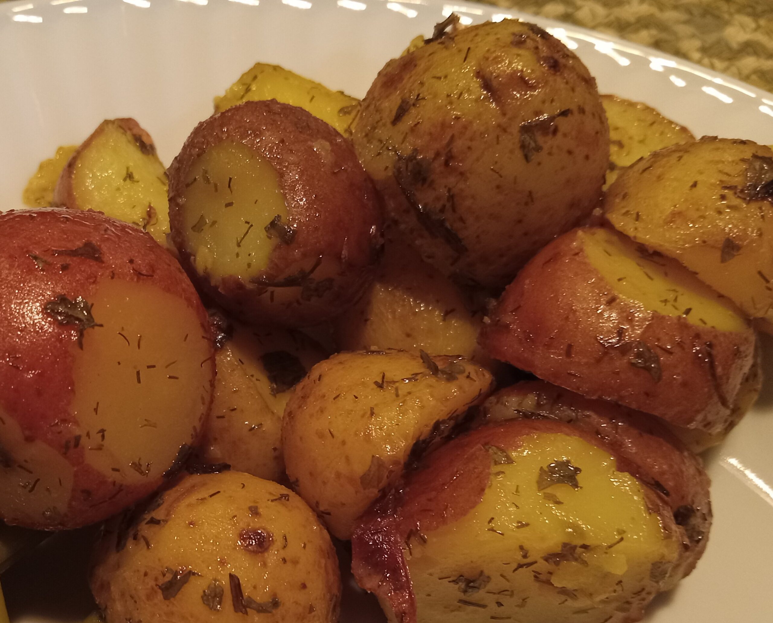 Savory Herb Potatoes - Simple Preparations
